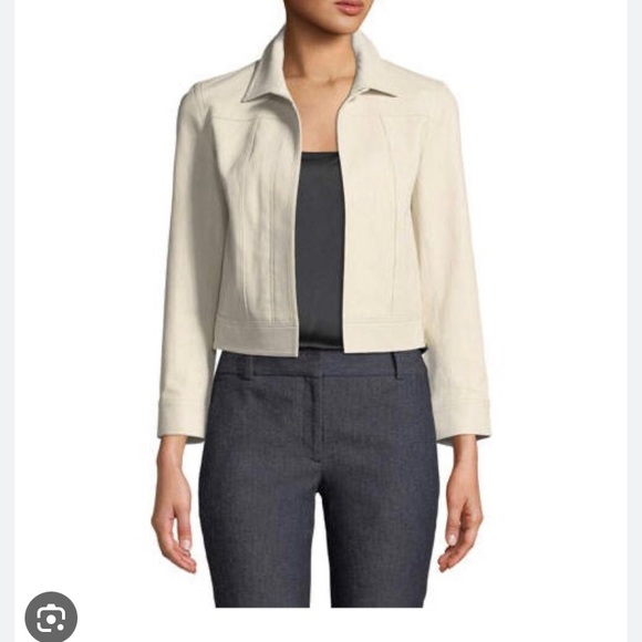 Theory | Jackets & Coats | Womens Theory Shrunken Openfront Lamb ...